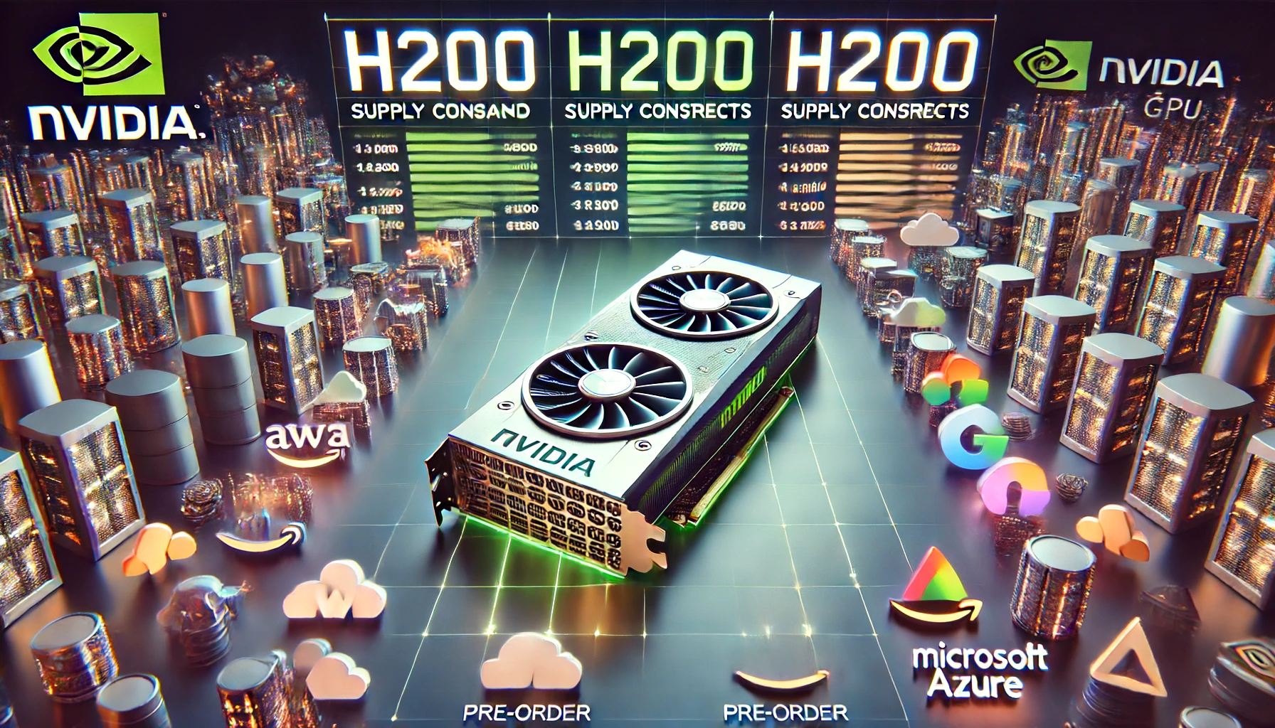 NVIDIAのH100とH200の性能比較等。